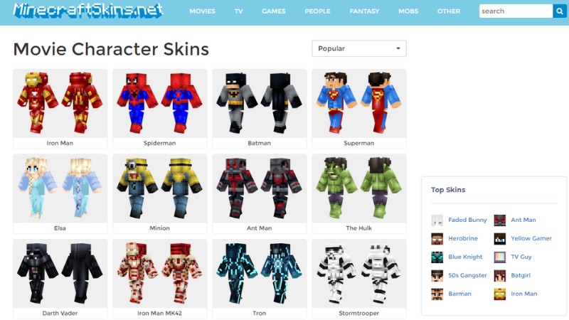 Trình chỉnh sửa skin Minecraft - Trực tuyến