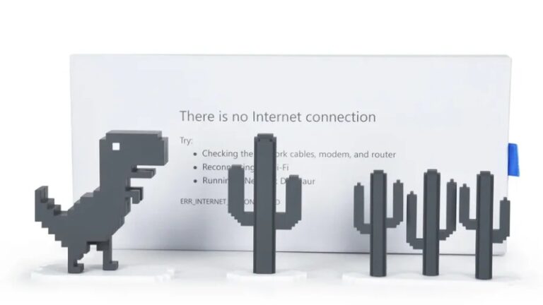 Chrome Dino: Chơi Trò Khủng Long Mất Mạng Trên Google Chrome Ngay!