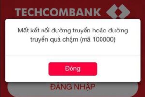 App Techcombank bị lỗi và cách khắc phục hiệu quả