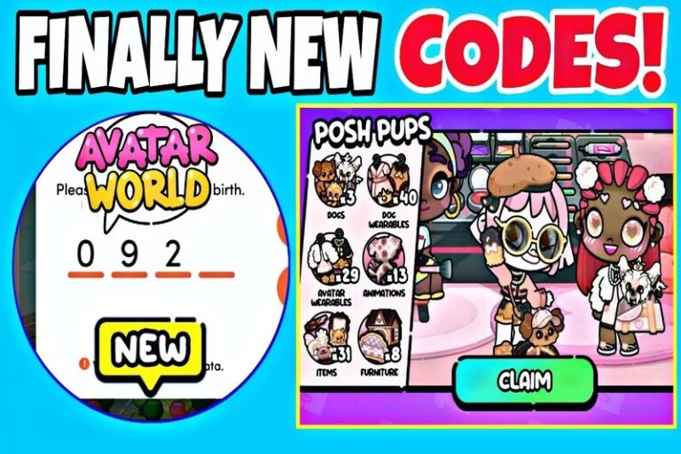 Full code Avatar World mới nhất 2025 nhận quà hấp dẫn