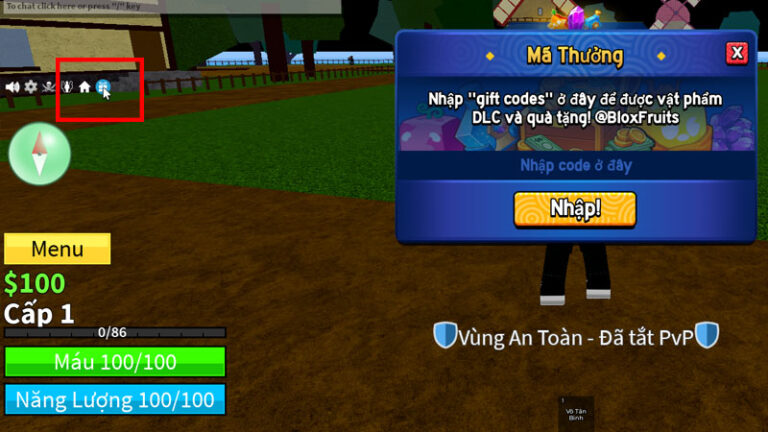 Code Blox Fruit (Blox Piece) tháng 11/2025 mới nhất