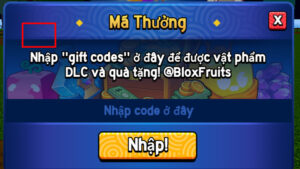 Code Blox Fruit (Blox Piece) tháng 11/2025 mới nhất