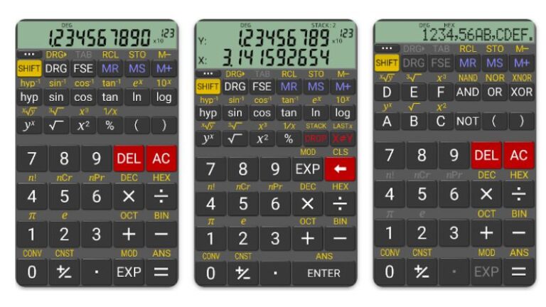 Máy tính Casio 580 online miễn phí - Giả lập FX-580VN X trên web & app