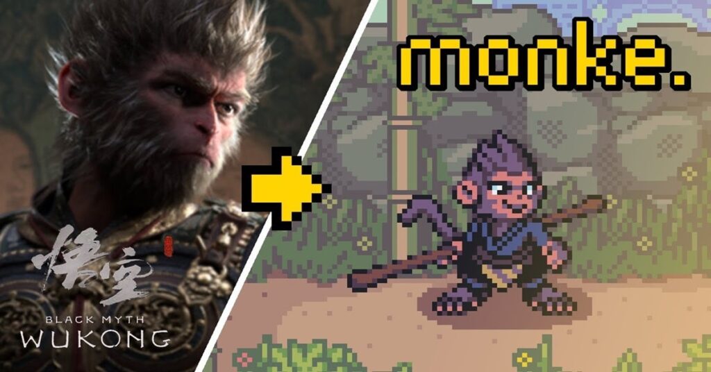 Black Myth: Wukong pixel bất ngờ xuất hiện với trải nghiệm "dị"