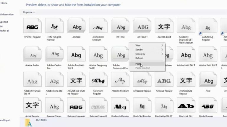 Tải Font Full, Download Font tiếng việt đầy đủ cho máy tính