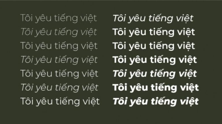 Tải Font Full, Download Font tiếng việt đầy đủ cho máy tính