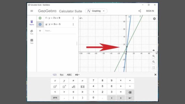 Hướng dẫn tải GeoGebra vẽ đồ thị hàm số, công thức Toán học