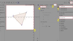 Hướng dẫn tải GeoGebra vẽ đồ thị hàm số, công thức Toán học