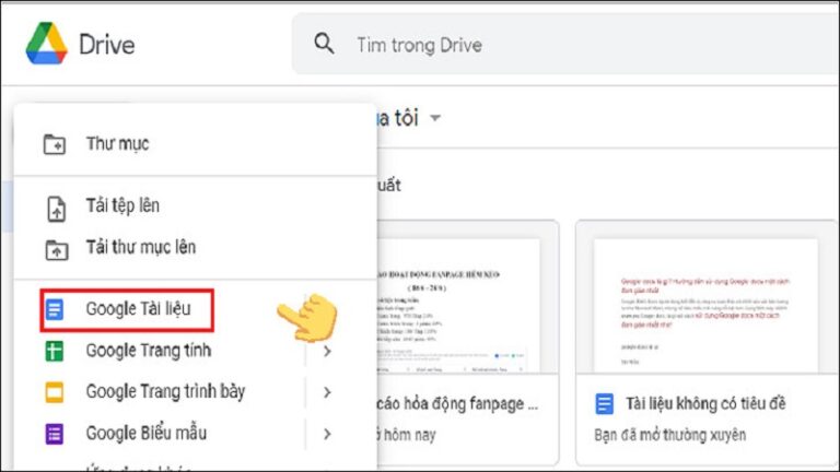 Tailieu.doc là gì? Hướng dẫn sử dụng Google tài liệu từ A đến Z