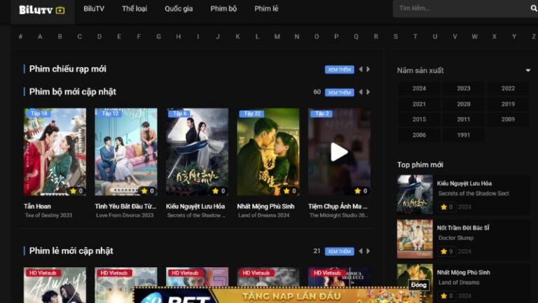 5 web tải phim về máy chất lượng hàng đầu
