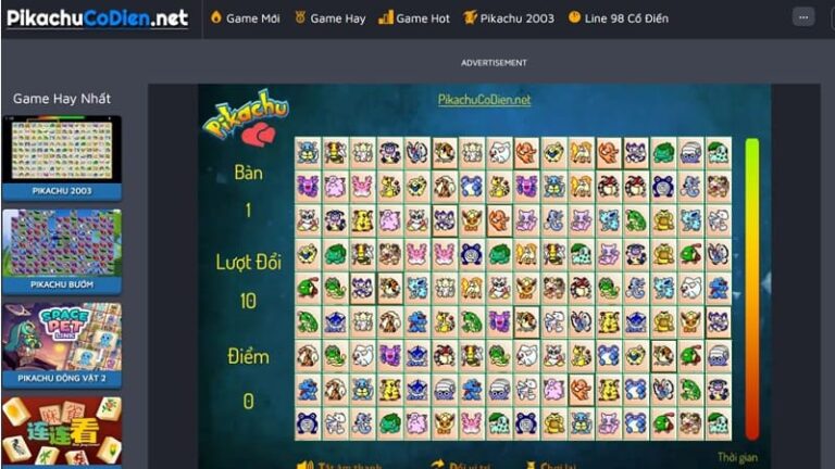 Tải Pikachu Cổ Điển Miễn Phí 2025 (PC, Android, iOS) & Chơi Online