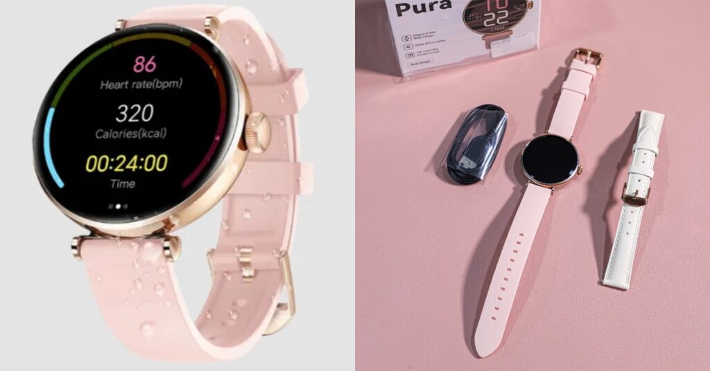 Review đồng hồ thông minh Kieslect Pura dành cho chị em