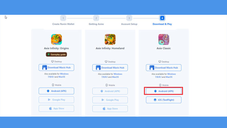 Hướng Dẫn Axie Infinity: Cách Tải Game, Tạo Ví Ronin & Bắt Đầu Chơi