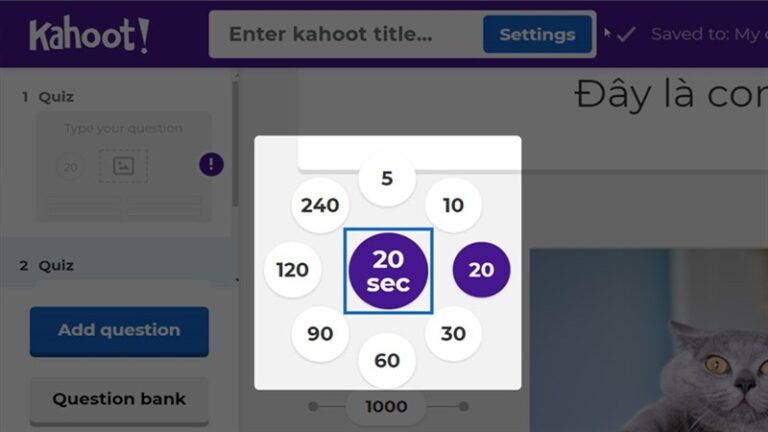 Cách sử dụng Kahoot join xây dựng nhiều chương trình mini game