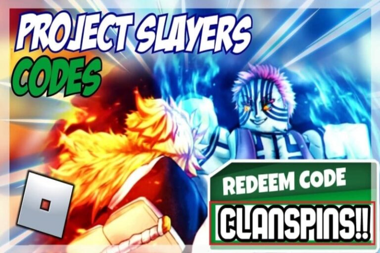 Project Slayers Codes 10/2025 mới nhất, hướng dẫn nhập code