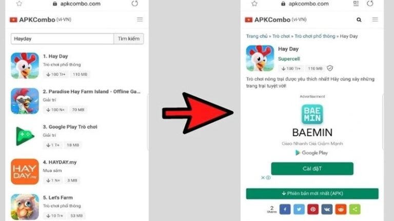 Hay Day APK cho Android - Tải về