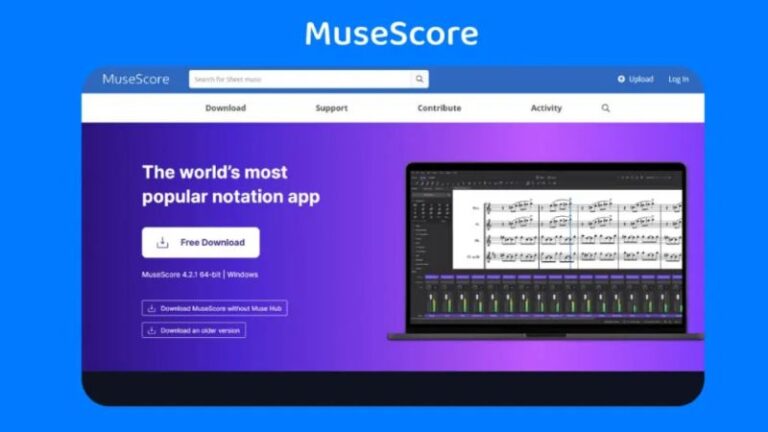 MuseScore 4.2.1 - Phần mềm soạn nhạc miễn phí