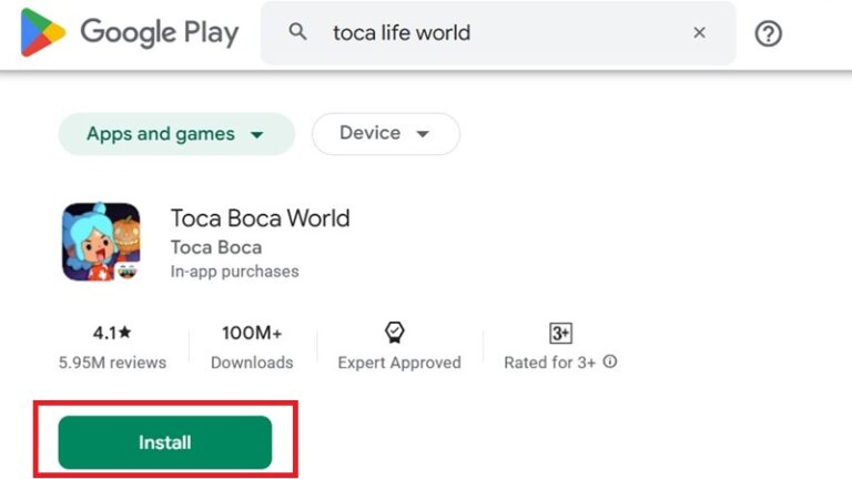 Tải Toca Boca: Toca Life World - Build a Story trên Google Play