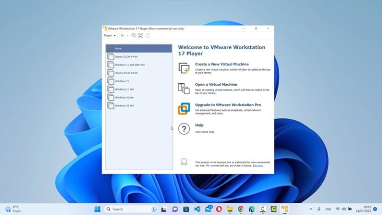 Cách tải VMware Workstation cho máy tính của bạn cực chi tiết