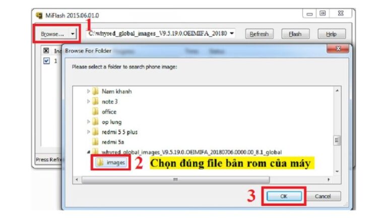 Cách Up ROM Tiếng Việt cho Xiaomi Redmi Note 8 đơn giản