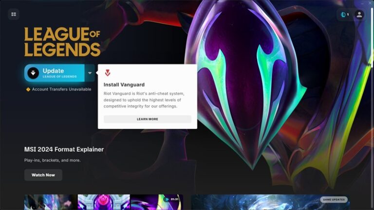 Riot Vanguard là gì? Tìm hiểu các thông tin cụ thể về Vanguard