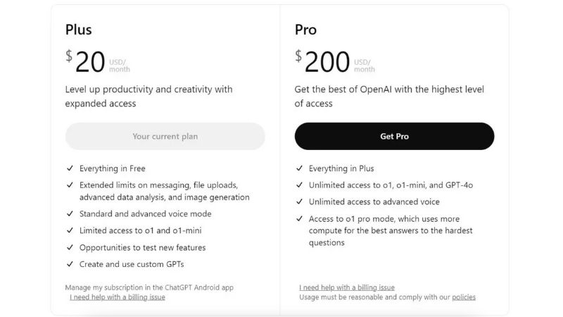 Chat GPT Pro sắp ra mắt giá 200 đô/ tháng | Hoàng Hà Mobile