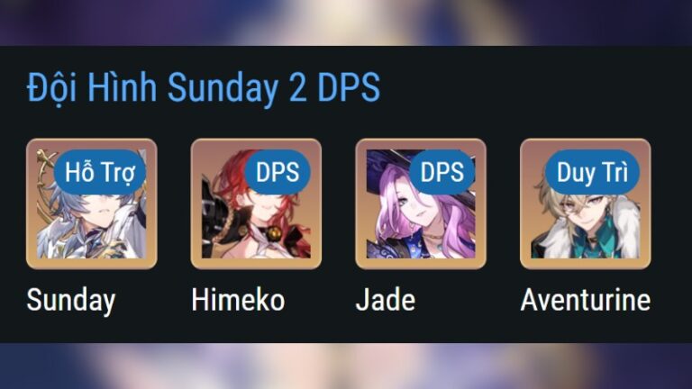 Hướng dẫn chi tiết cách build Sunday trong Honkai: Star Rail