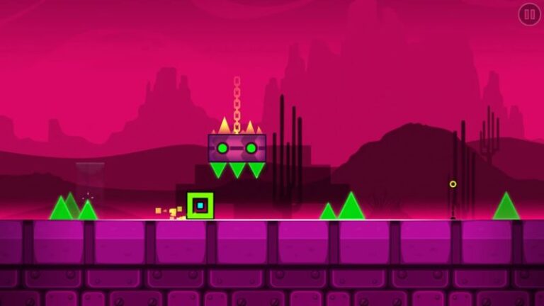 Cách tải Geometry Dash trên điện thoại và máy tính