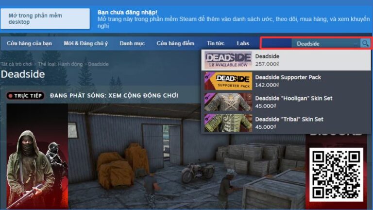 Tải Deadside: Tựa game sinh tồn phong cách DayZ vừa ra mắt