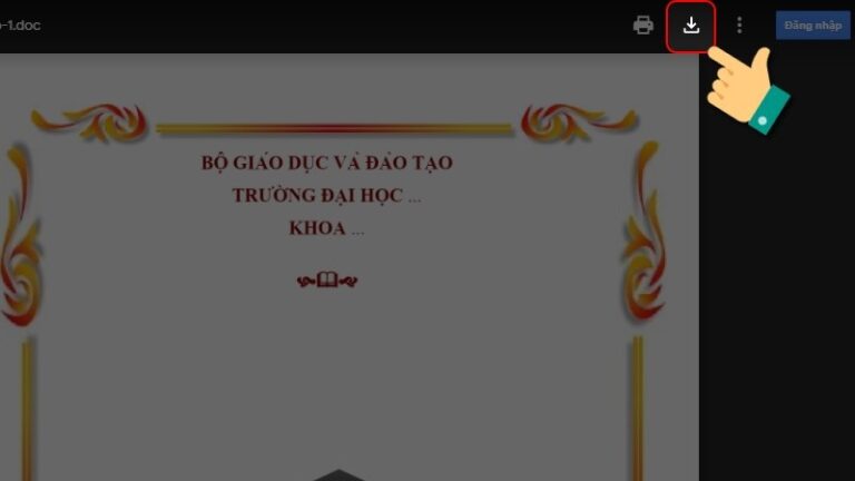 Tổng hợp 100 mẫu tải khung viền đẹp trong Word miễn phí