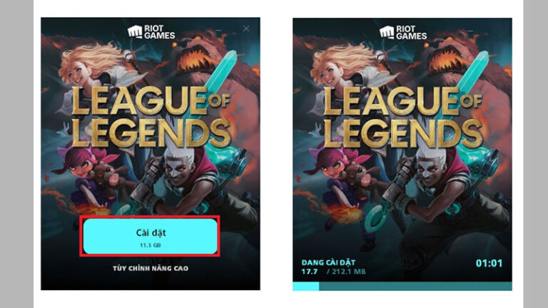 Cách tải Riot Client - Liên Minh Huyền Thoại Riot Games
