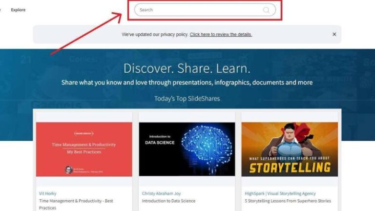 Hướng dẫn cách tải tài liệu Slideshare, Issuu, Scribd, Academia