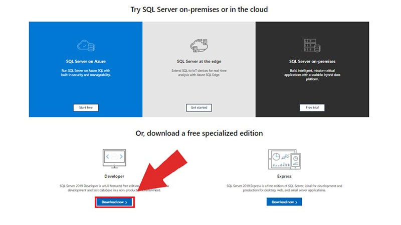 Hướng dẫn tải, cài đặt SQL Server 2019 cực đơn giản