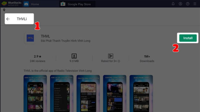 Tải THVLi - Xem kênh truyền hình Vĩnh Long trực tuyến
