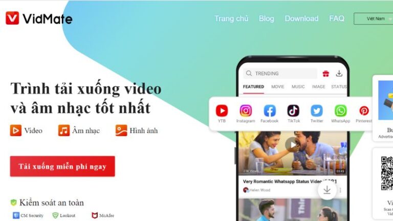 Tải xuống ứng dụng VidMate 2024 - Miễn phí