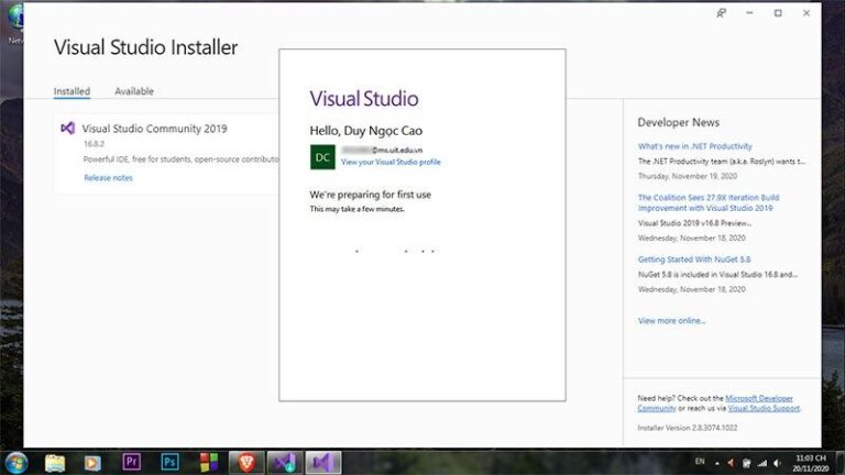 Cách tải và cài đặt Microsoft Visual Studio 2019 trên Windows