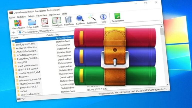 Hướng dẫn tải WinRAR 32 bit, 64bit chi tiết nhất
