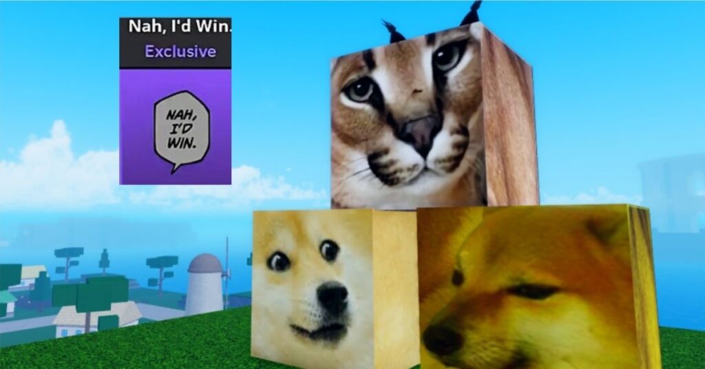 Nah I'd Win là gì? Chi tiết về phụ kiện mạnh nhất Meme Sea