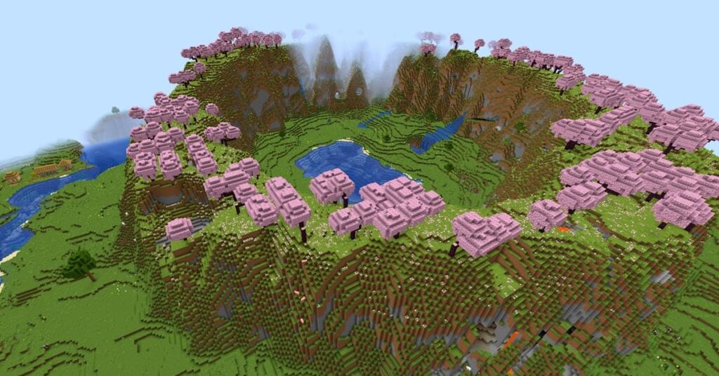 Top 10 seed Minecraft 1.21 đẹp đáng trải nghiệm nhất