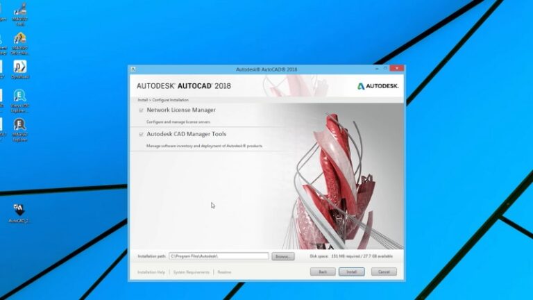 Tải AutoCAD 2018 full cài đặt vĩnh viễn nhanh chóng dễ dàng