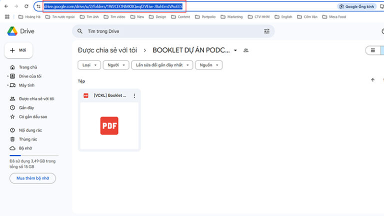 Cách tải file PDF bị chặn trên Google Drive