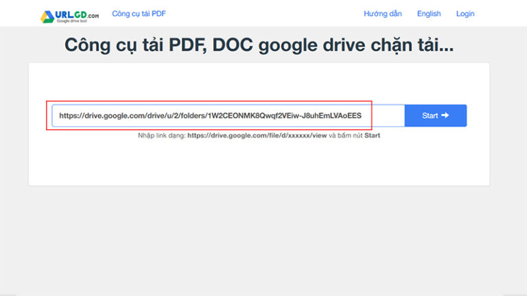 Cách tải file PDF bị chặn trên Google Drive