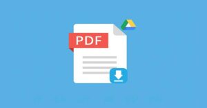Cách tải file PDF bị chặn trên Google Drive