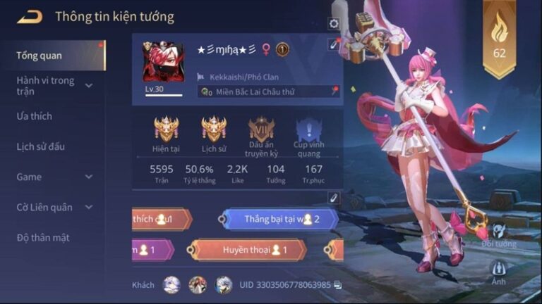 Tặng 200+ Acc Liên Quân Free Mới Nhất 2025 (VIP, Full Tướng Skin)