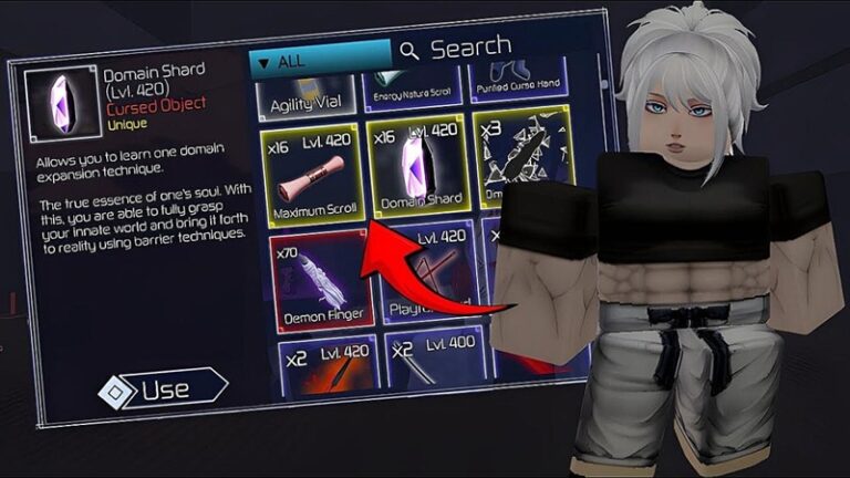 Cách lấy Maximum Scroll trong Jujutsu Infinite hiệu quả nhất