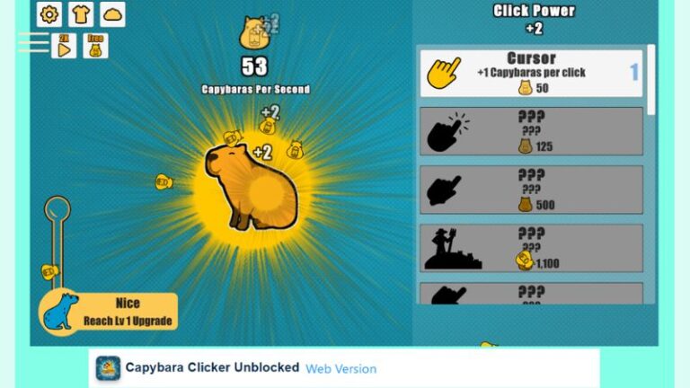 Tải Capybara Clicker: Trò chơi nhân bản Capybara vô tận