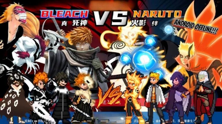 Naruto vs Bleach 5.0: Phiên bản đối kháng mới cực hay