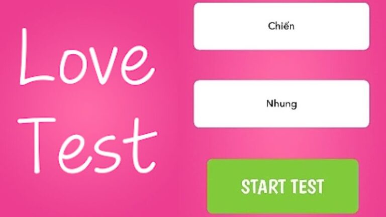 Tải Love Tester: Ứng dụng tình yêu giúp thấu hiểu nhau hơn