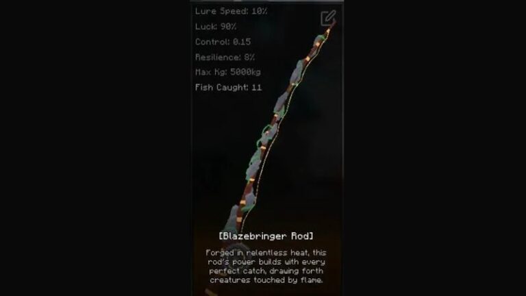 Hướng dẫn cách lấy Blazebringer Rod trong Fisch Roblox