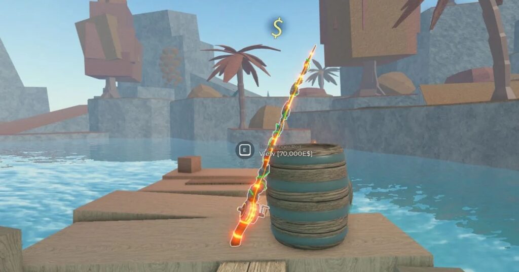 Hướng dẫn cách lấy Blazebringer Rod trong Fisch Roblox